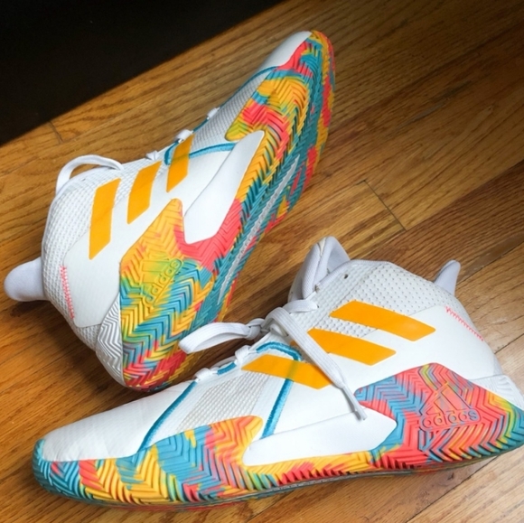 adidas | Shoes | Adidas Court Vision 2 Colorful Soul Rainbow Sneaker ...